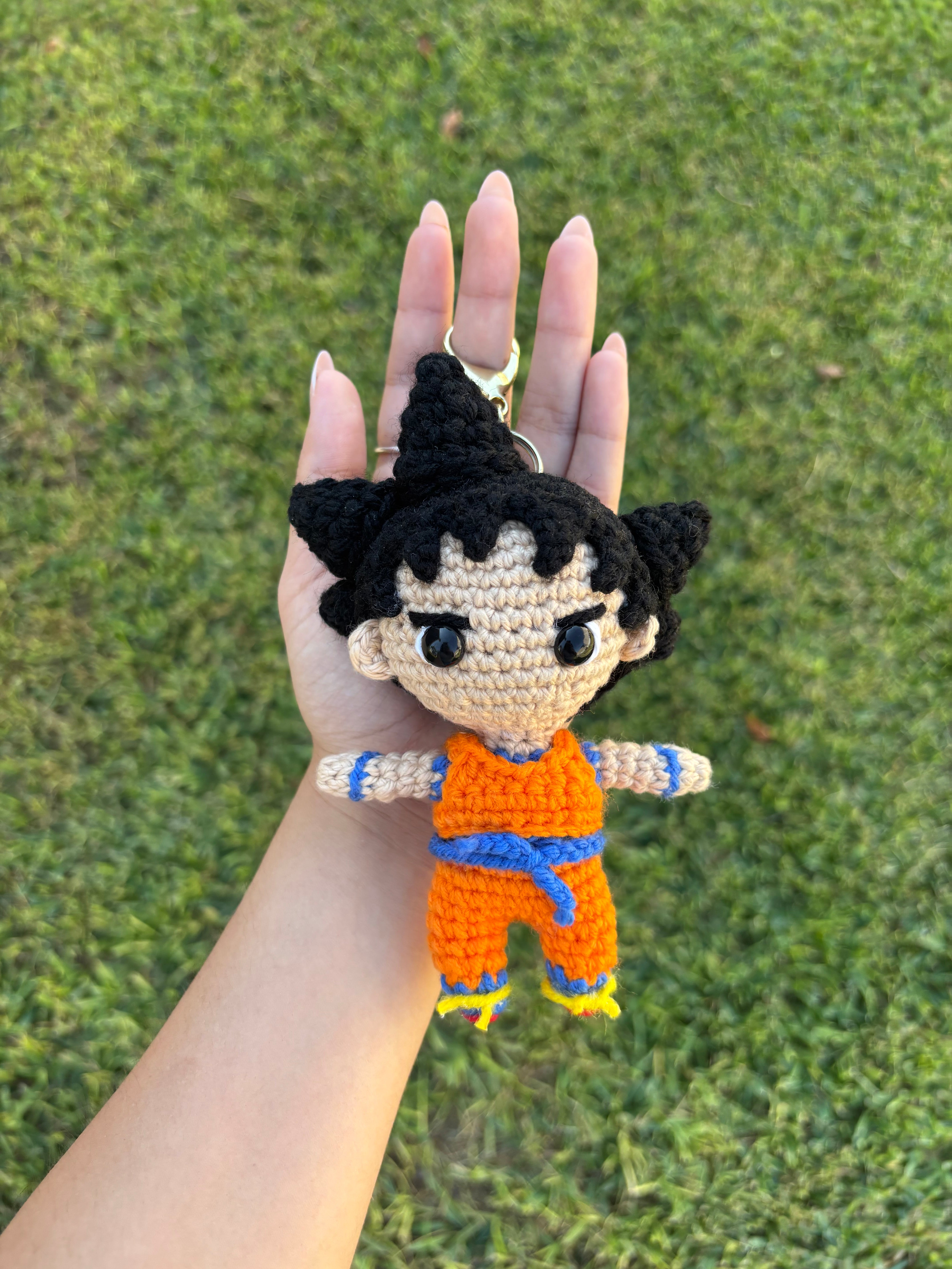 Goku Keychain – Dani Crochet